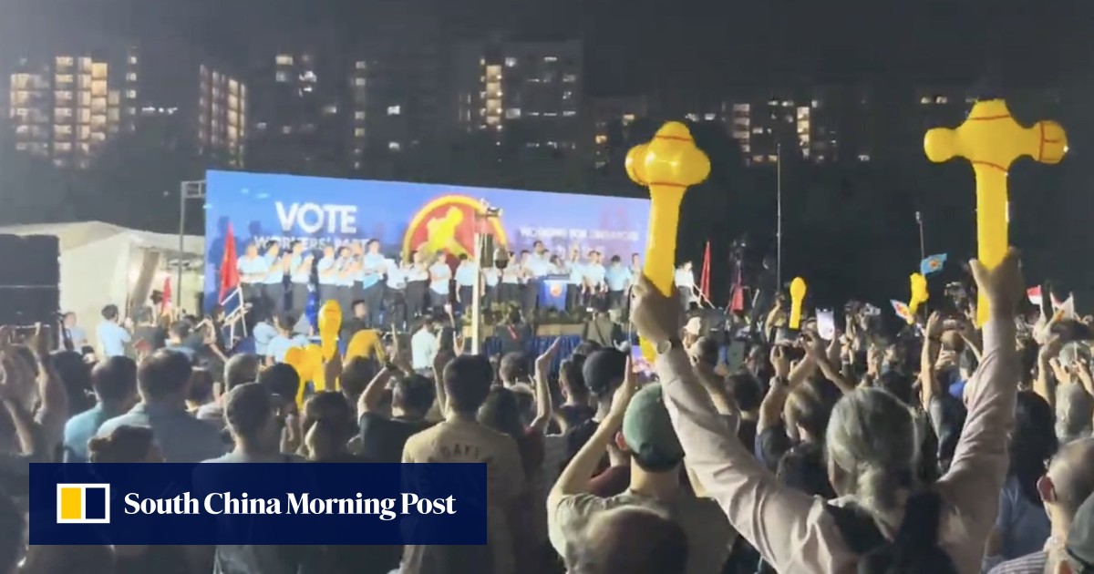 Are Singapore’s election rallies a good gauge of voting results ...