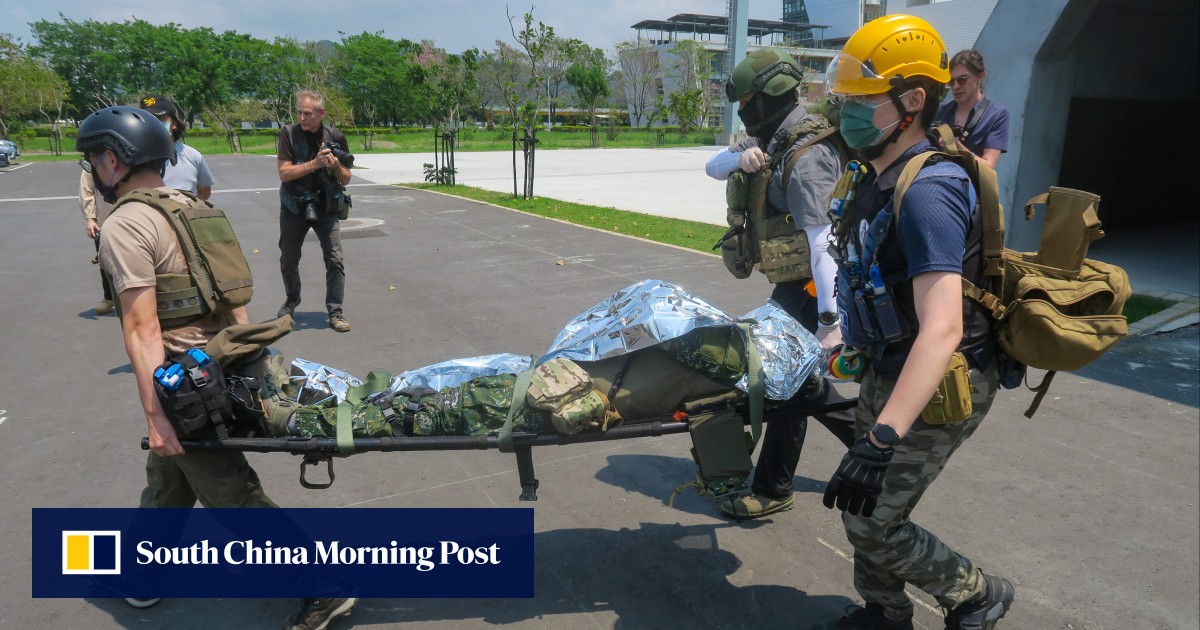 Taiwan tests defence, mass-casualty readiness as foreign observers look ...