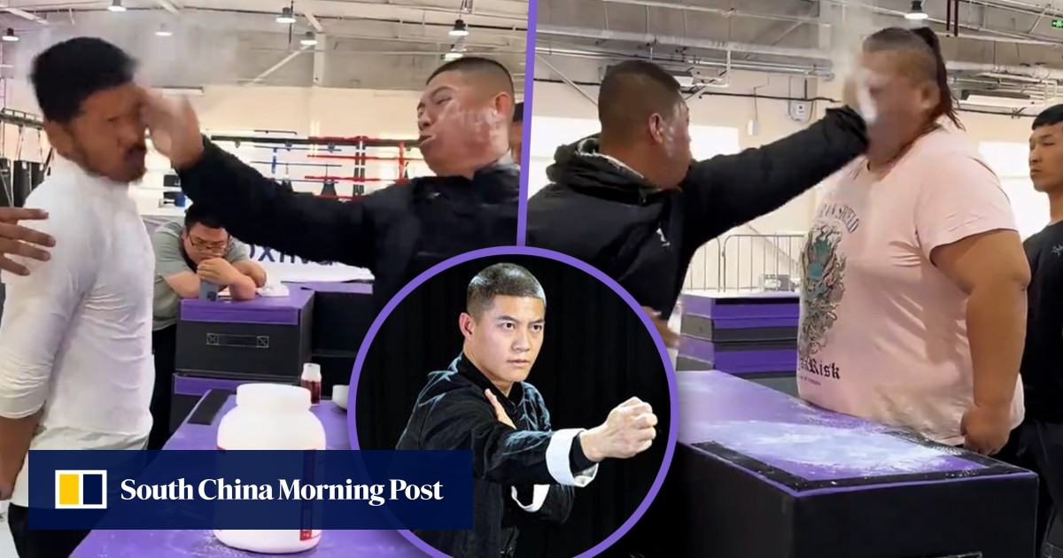 Chinese man trains rigorously in martial arts to compete in slap ...