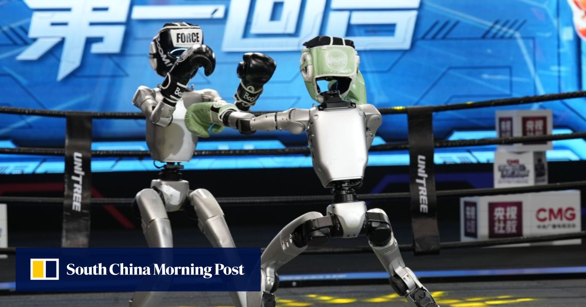 Ready, set, fight: Unitree’s humanoid robots test skills in unique ...