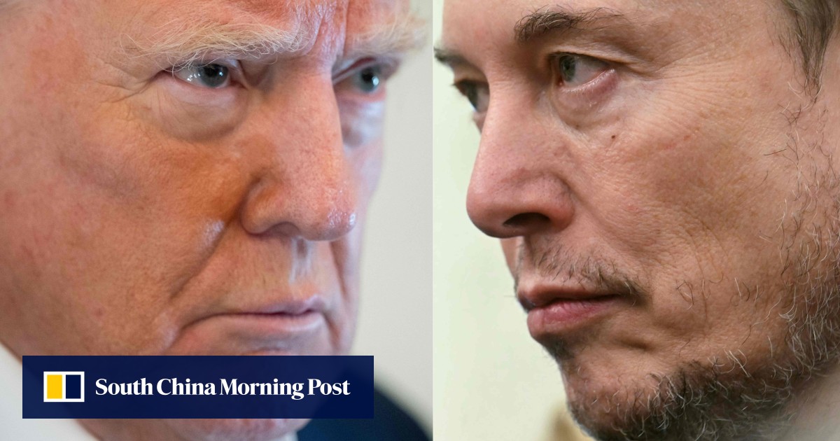 Trump says Musk has gone ‘off the rails’, derides his political party ...