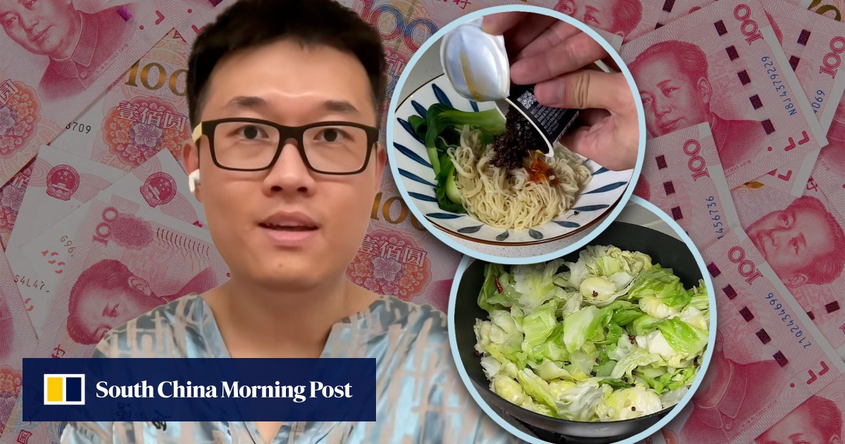 Thrifty Chinese man spends under US$1 per meal, saving US$180,000 in 6 ...