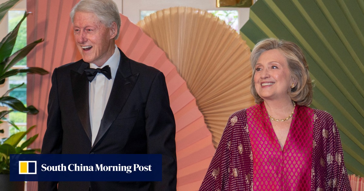 US House committee subpoenas Bill and Hillary Clinton in Epstein probe | South China Morning Post