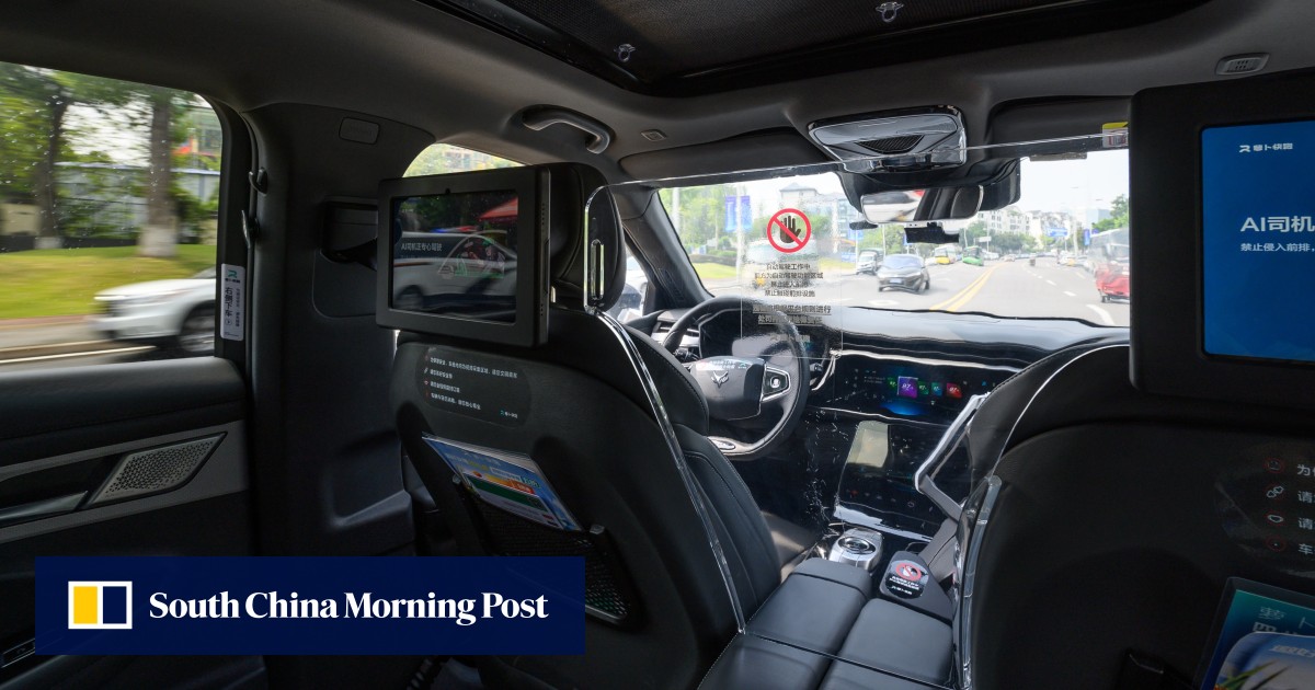 Apollo Go and Pony.ai are trialling self-driving cars in Hong Kong ...