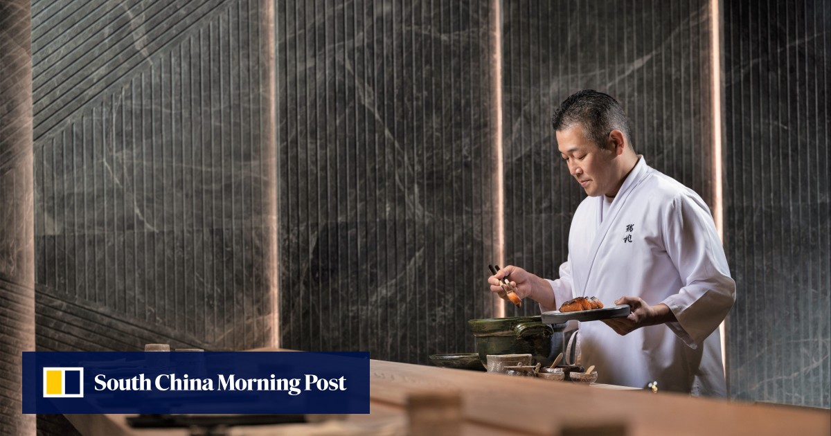 Head chef Yoshinori Kinomoto offers personal taste of Japan at Michelin ...