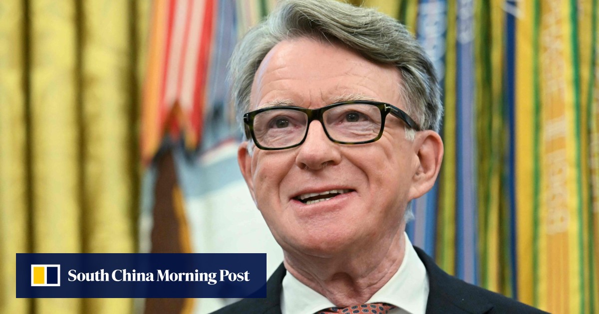 Britain fires Peter Mandelson as US ambassador over links to Jeffrey Epstein | South China ...