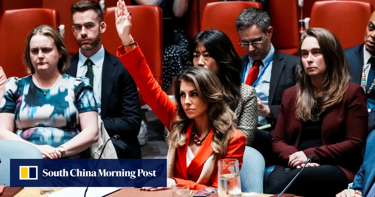 US casts sixth veto at UN Security Council over resolution to end Gaza ...