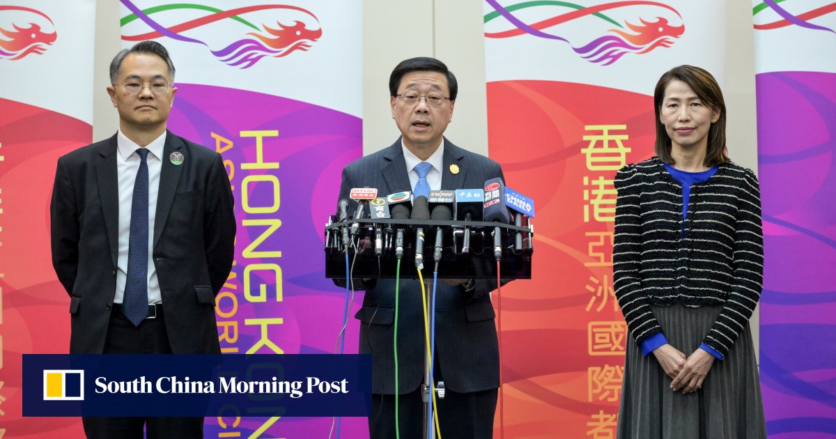 Hong Kong leader John Lee vows full support for Apec meeting in ...