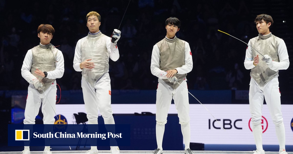Hong Kong foil fencers aim for 2028 Olympics after World Cup setback ...