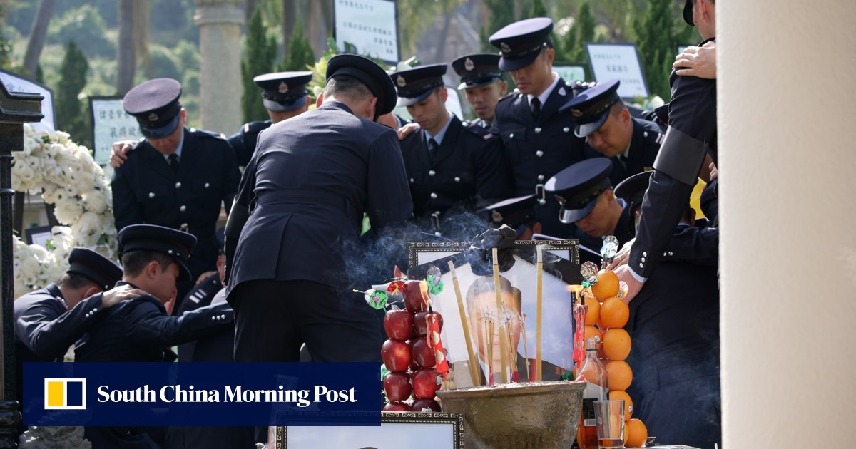 Fallen firefighter Ho Wai-ho laid to rest after official funeral ...