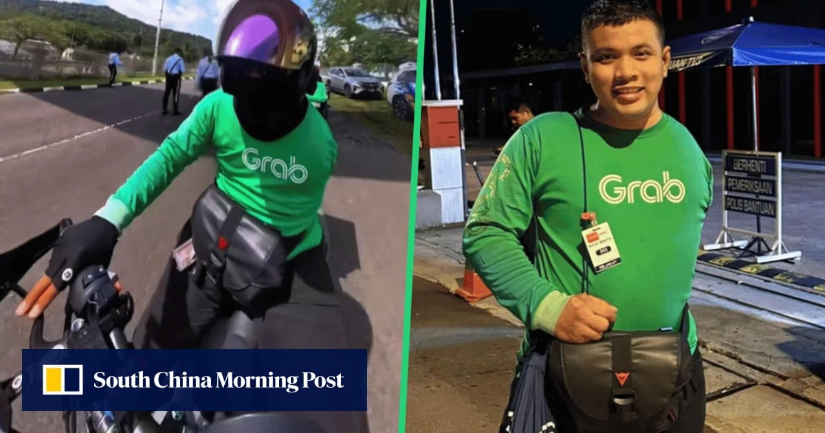 One-armed Malaysian man works hard as food delivery rider to save for ...