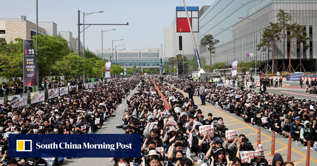 Samsung workers’ union puts off strike after tentative wage deal ...