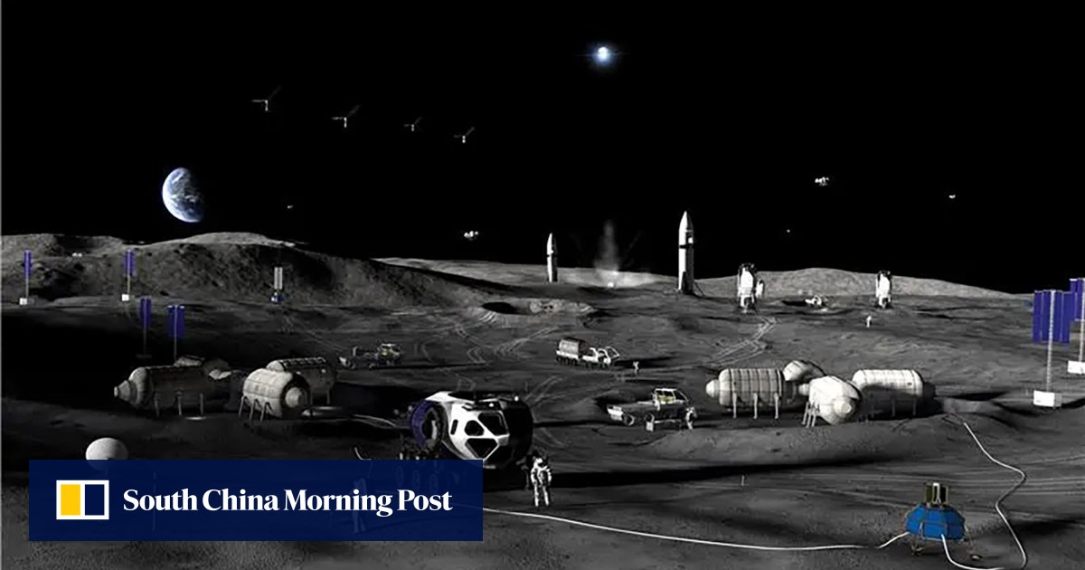 Nasa lays out moon base plans with landers, buggies and drones at the ...