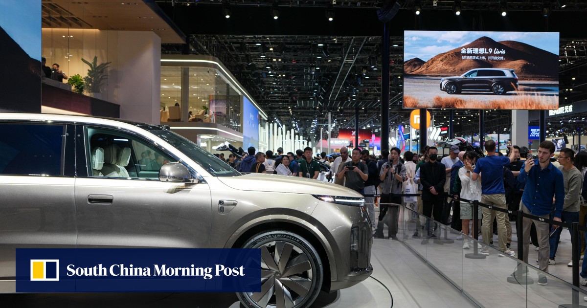 China unveils auto industry blueprint to set EV, AI vehicle and ...