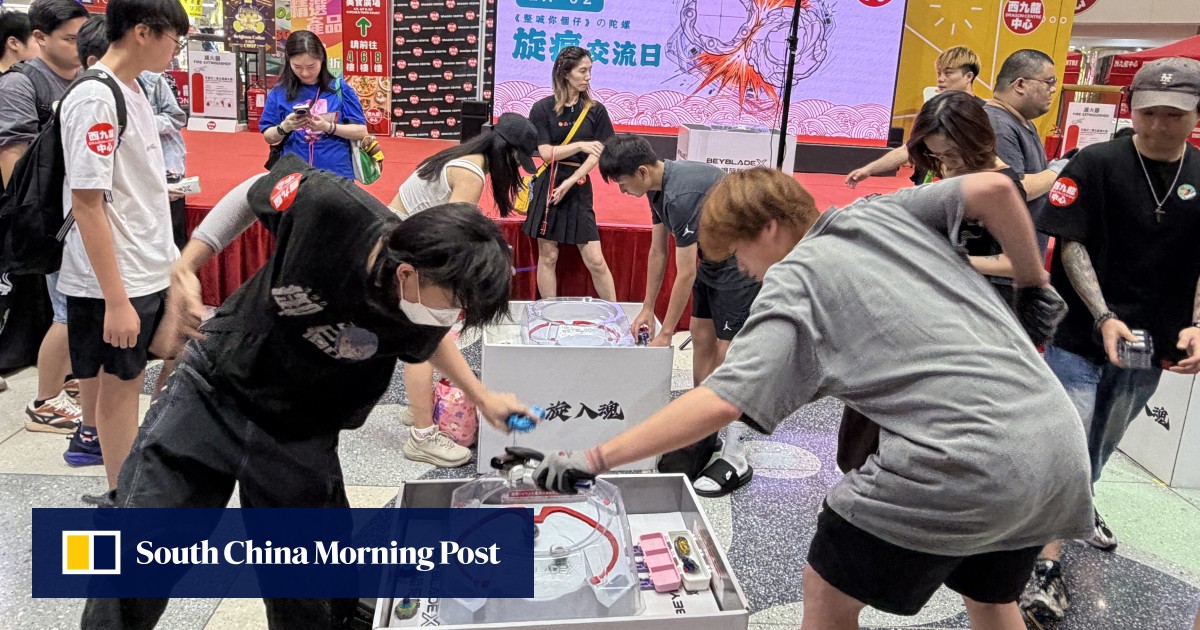 Beyblade craze grips Hong Kong as fans battle it out in malls, expos ...