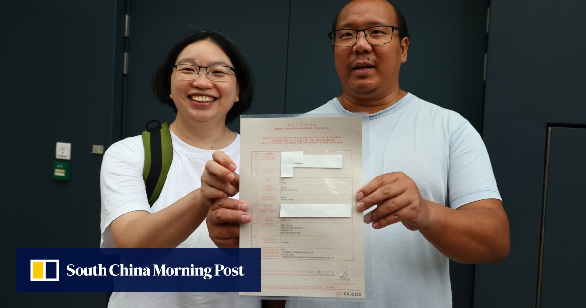 Hong Kong parents of baby Danny obtain birth certificate, but still ...