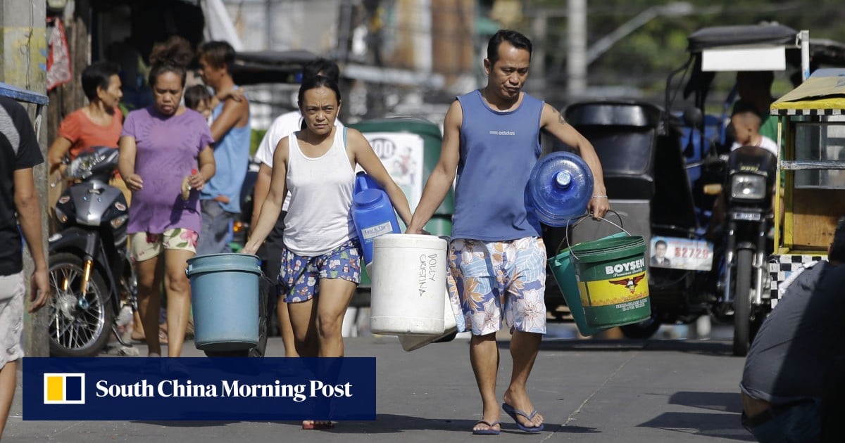 Philippine water shortage hits more than 6 million people in and around ...