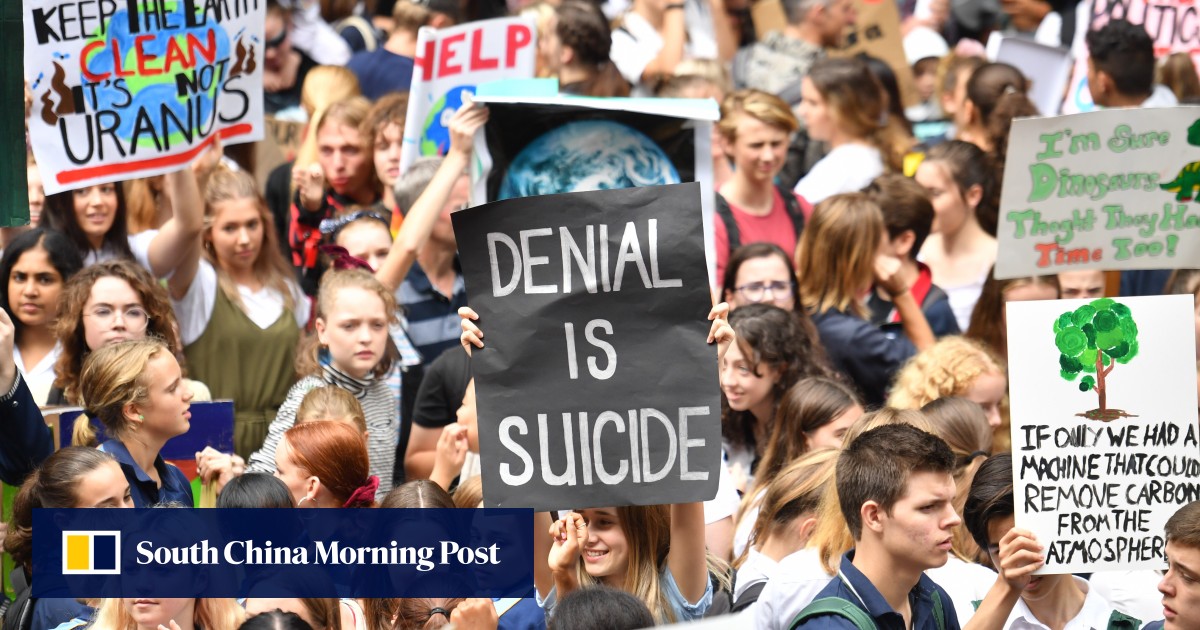 Global student protests demanding climate action get underway | South ...