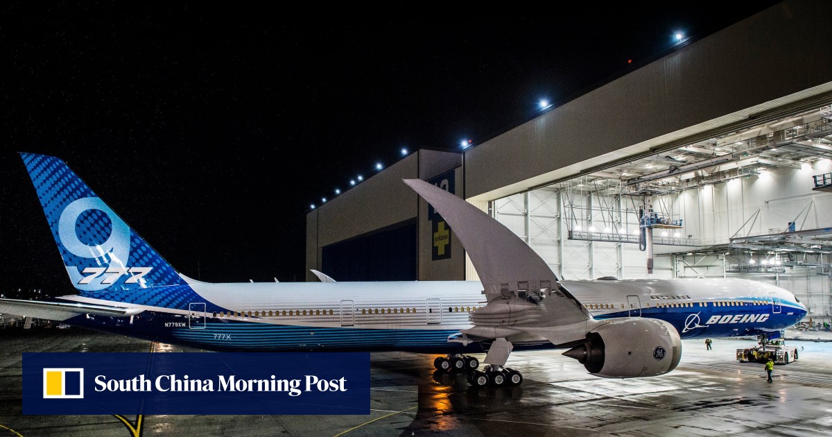 Boeing unveils the 777X, the jumbo jet’s US$442 million successor ...