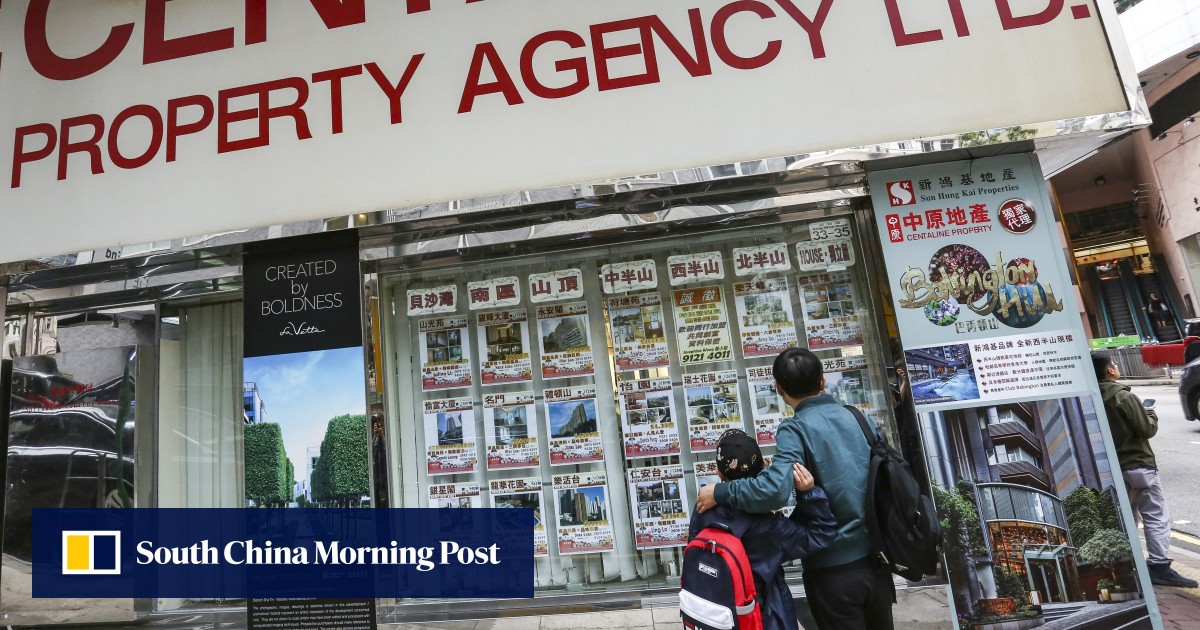 Hong Kong’s February home prices rise for a second month, showing end ...