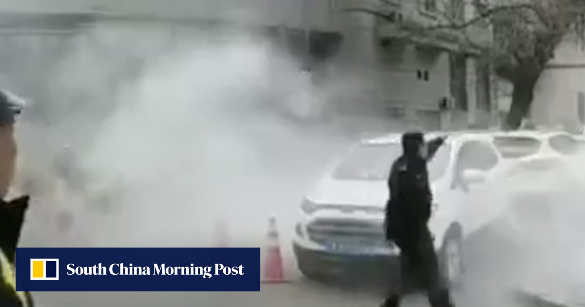 3 wounded in bomb attack on Chinese police station | South China ...