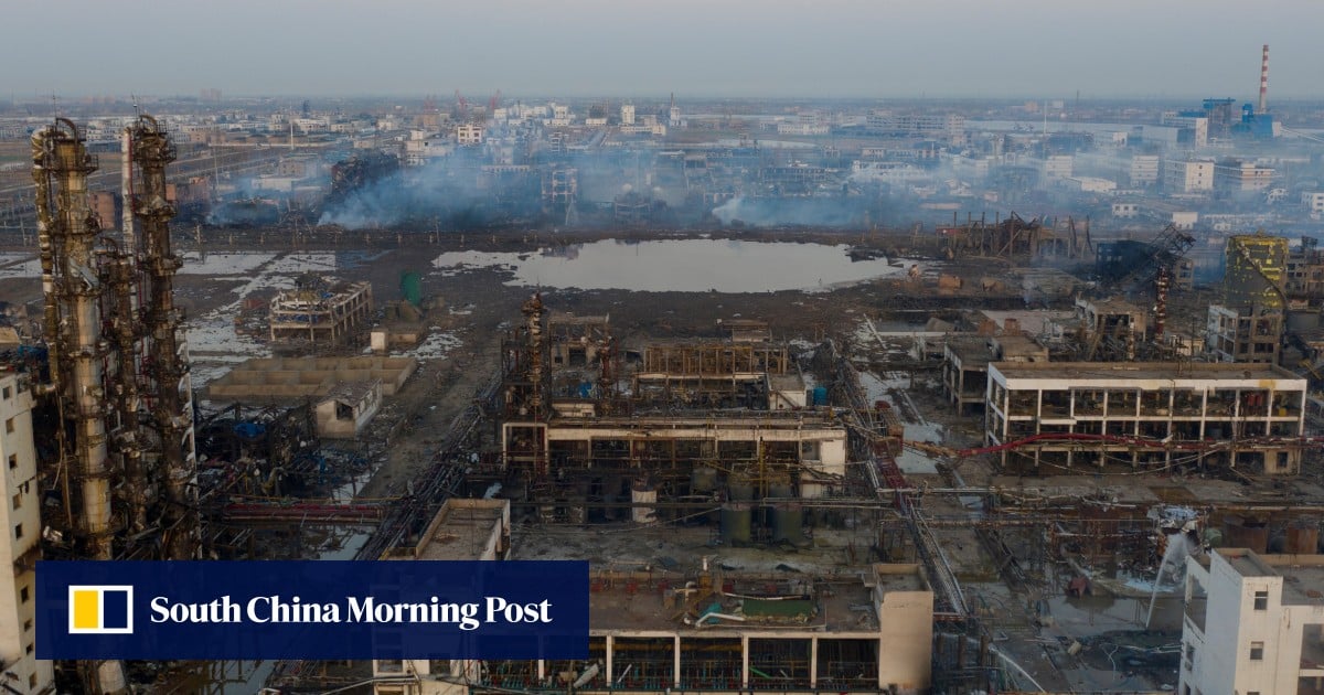 Chinese industrial park where chemical factory blast happened ‘opened ...