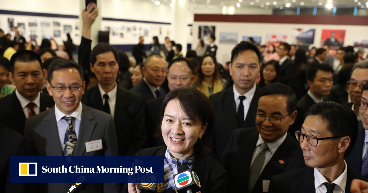 New deputy director of Beijing’s liaison office makes first public ...