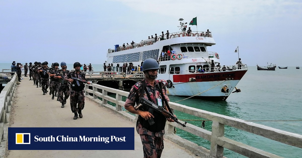 Bangladesh deploys border guards to island near Myanmar border after ...