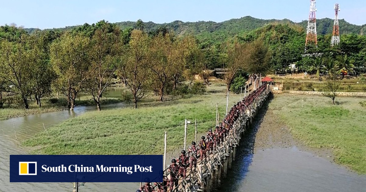 Bangladesh deploys border guards to island near Myanmar border after ...