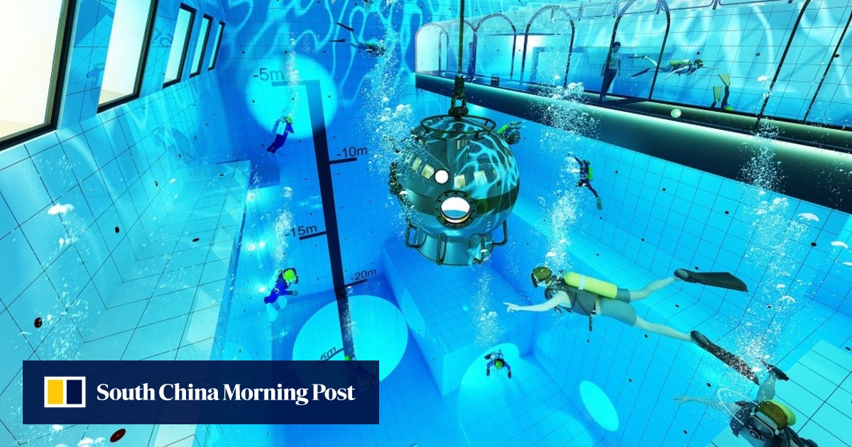 World’s deepest diving pool to open in Poland this autumn — a 45-metre ...