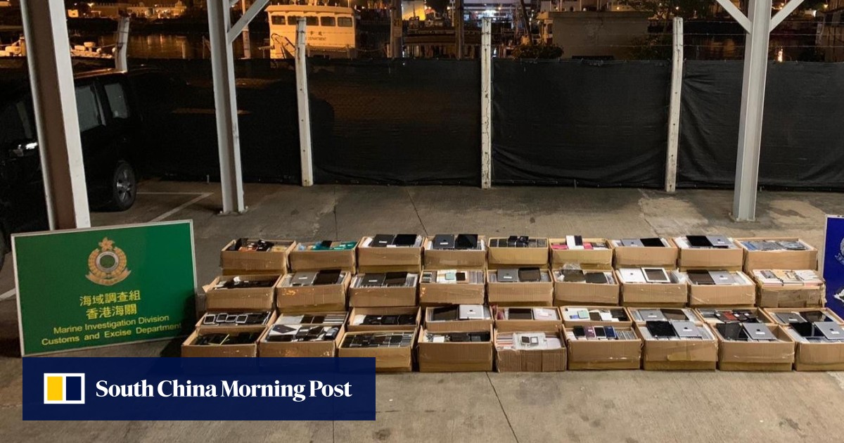 Police and customs seize electronic goods and arrest two suspected ...