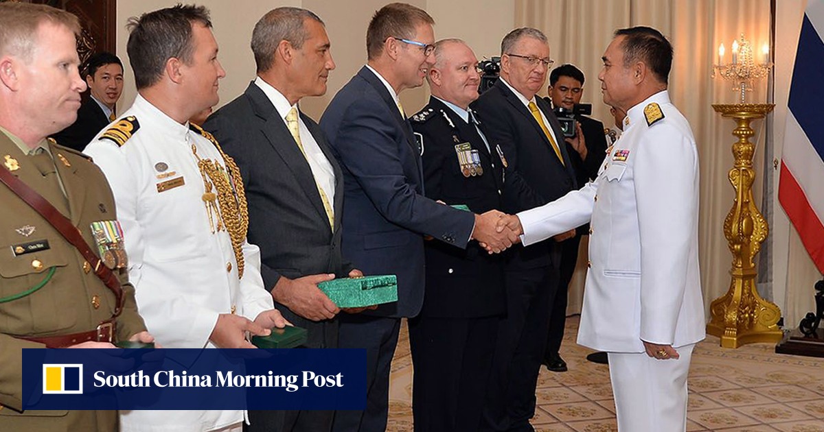 Thai royal honour for Australians Richard Harris, Craig Challen who ...