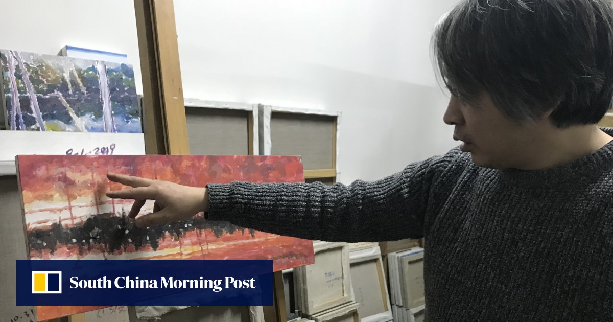 Blood red anxiety: how Tiananmen coloured the world of Chinese artist ...