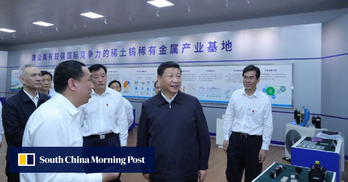 Rare Earth Stocks In China Soar After Visit By Xi Jinping Spotlights Us