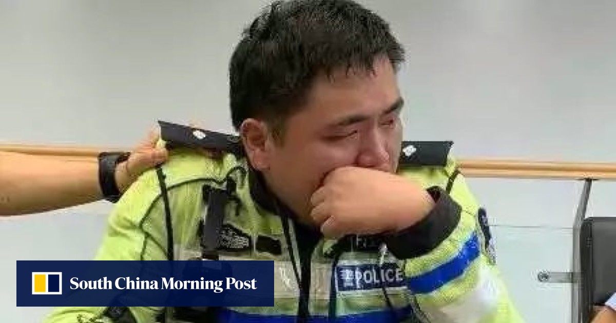 Chinese traffic police mourn officer killed on duty | South China ...