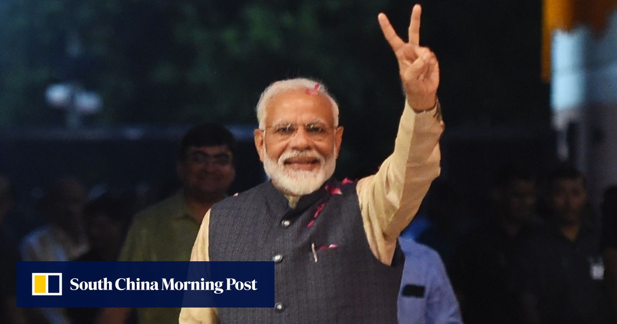 India election: Narendra Modi claims victory for BJP, pledges to build ...
