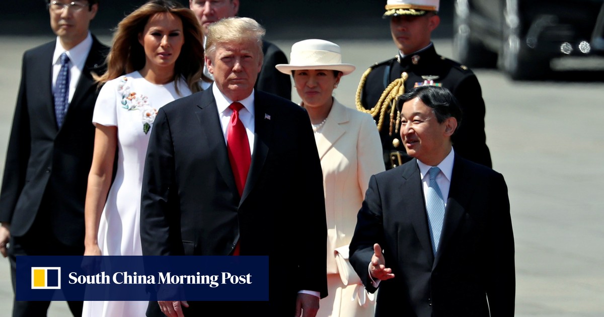 Donald Trump becomes first world leader to meet Japanese Emperor ...