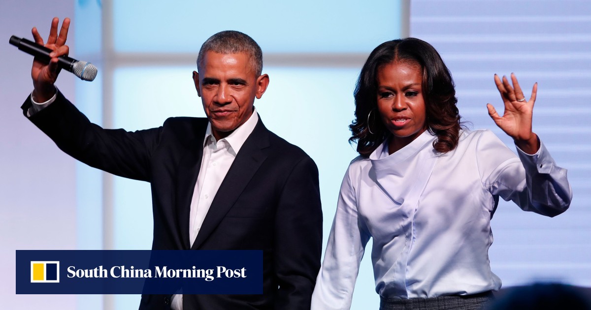 Barack and Michelle Obama sign deal to produce podcasts for Spotify to ...