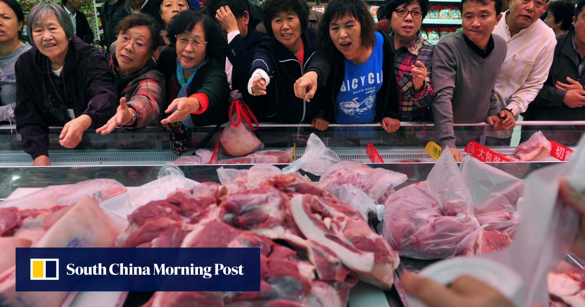 China’s consumer inflation rises to 15-month high amid pork crisis ...
