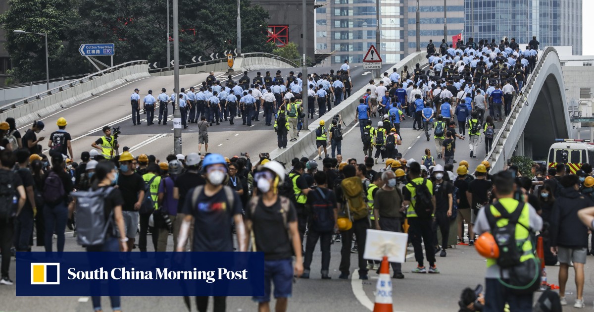 Hong Kong police chief Stephen Lo steps back from riot label as Carrie ...