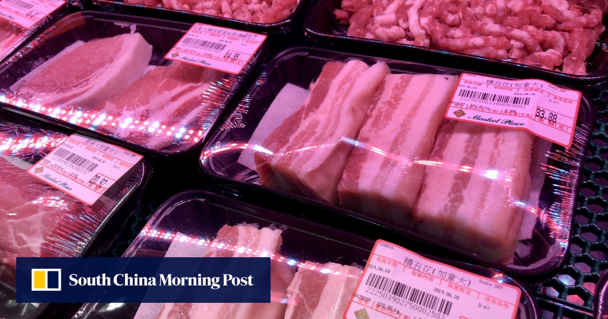 China halts pork imports from third Canadian firm as dispute deepens ...