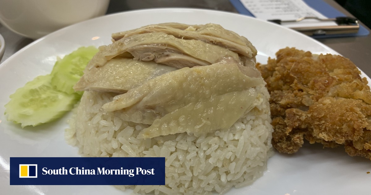 Hainanese chicken rice in Hong Kong for US$7 – at Water Gate Chicken ...