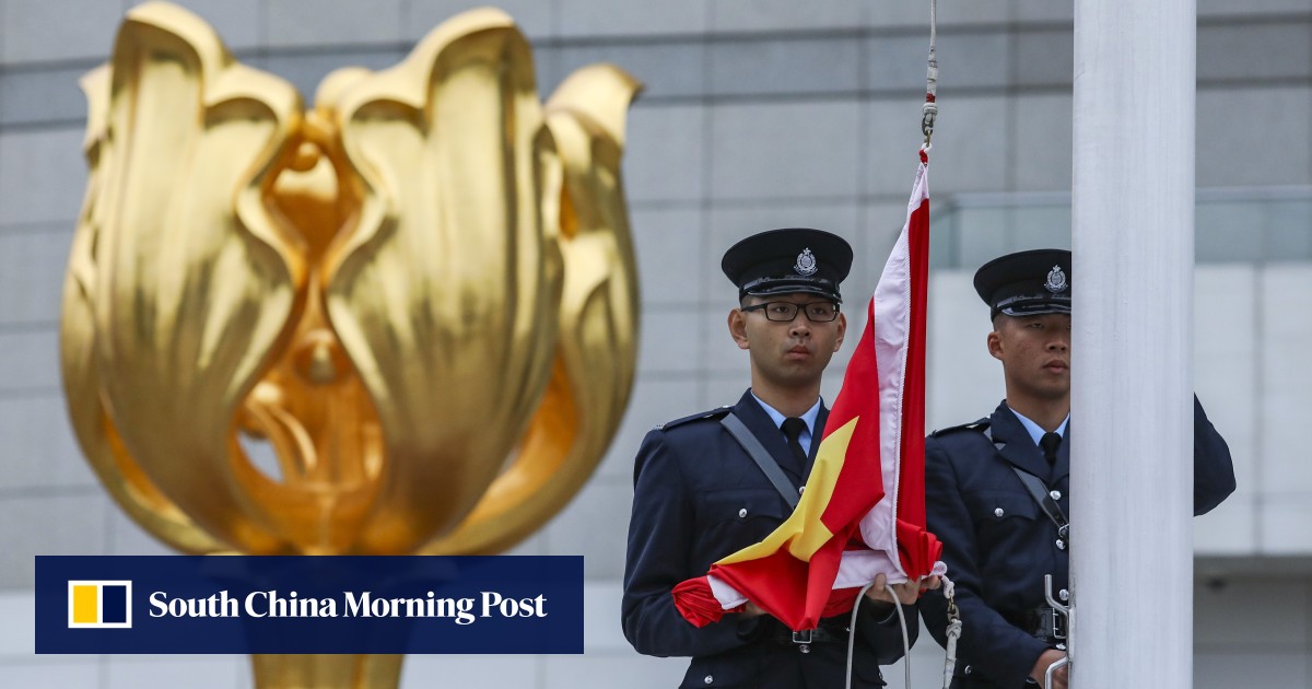 Hong Kong July 1 handover ceremony scaled back amid extradition bill ...