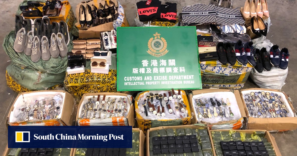Customs officials seize US$61,450 worth of counterfeit goods on truck ...