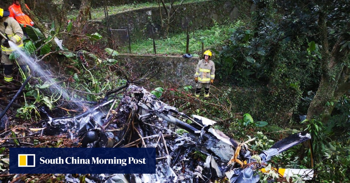 Helicopter in fatal Tai Po crash suffered ‘in-flight break-up ...