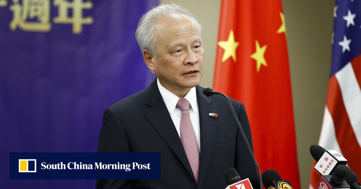 This time it’s authentic: Chinese ambassador to US Cui Tiankai joins ...