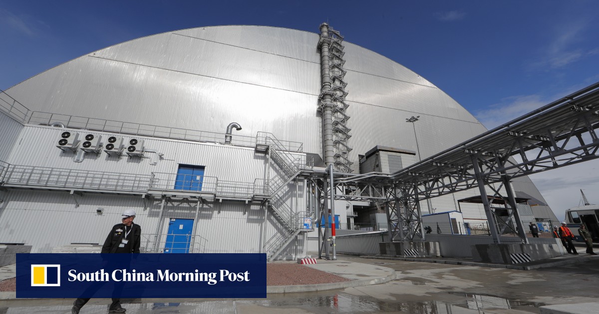 Chernobyl’s new US$1.7 billion radioactive dust shelter unveiled in ...
