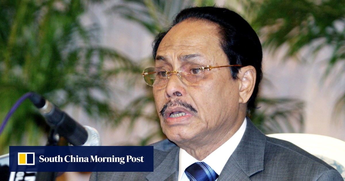 H.M. Ershad, who became Bangladesh president after seizing power in ...