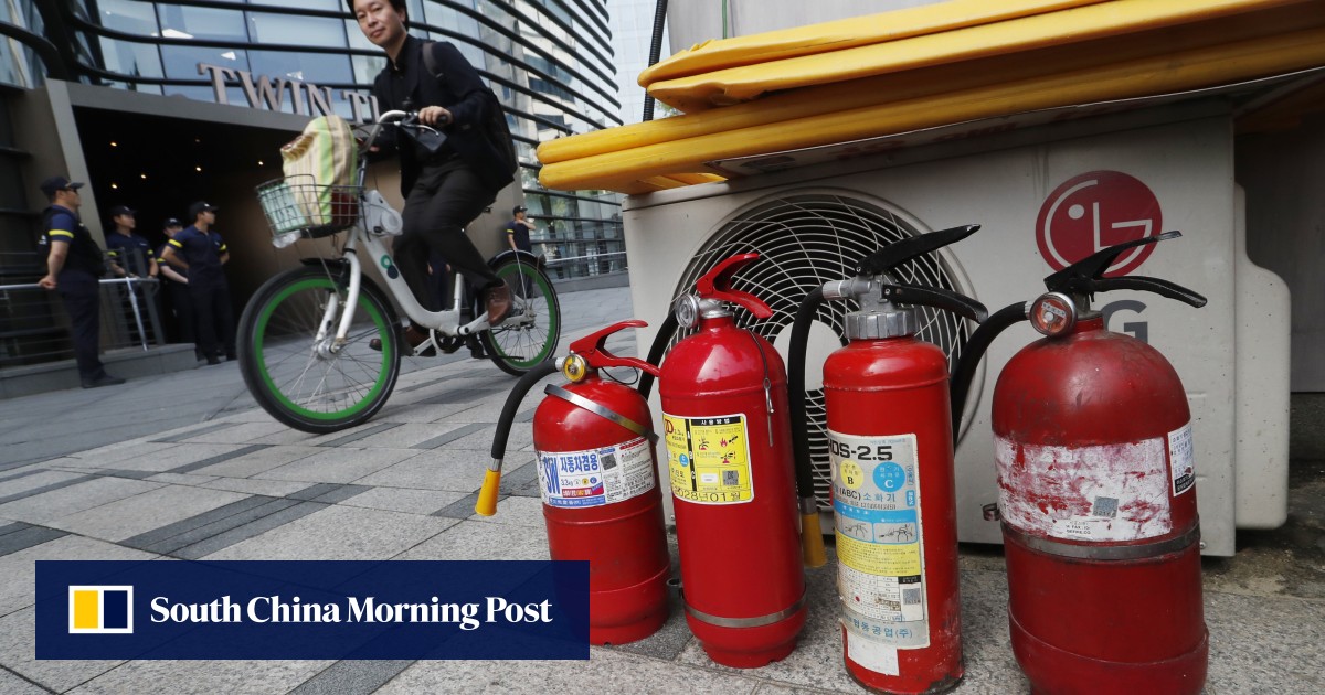 In Seoul, man lights himself on fire in front of Japan embassy amid row ...
