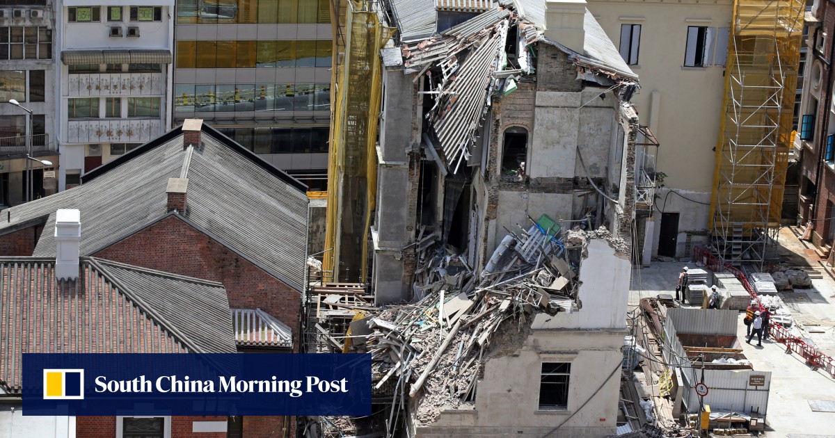 Hong Kong contractors acquitted over 2016 collapse at historic former ...